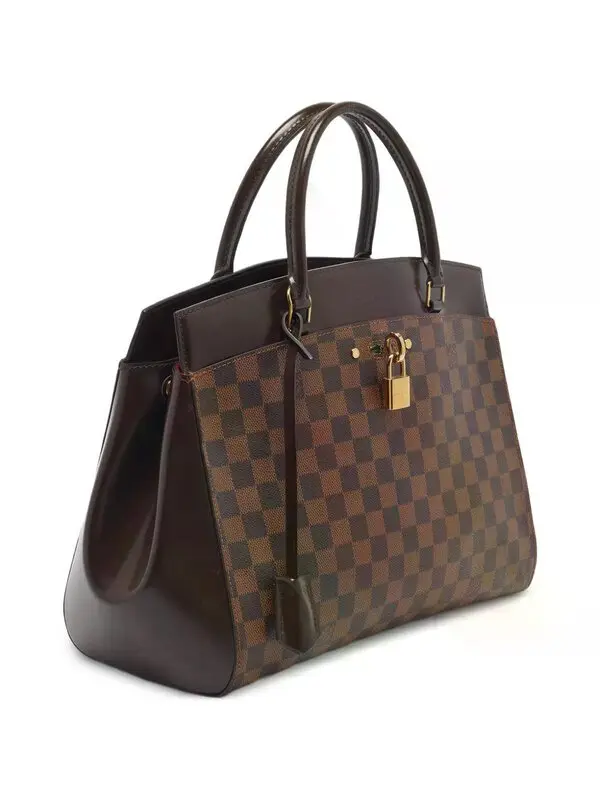 LOUIS VUITTON Damier Ebene Rivoli Tote Bag