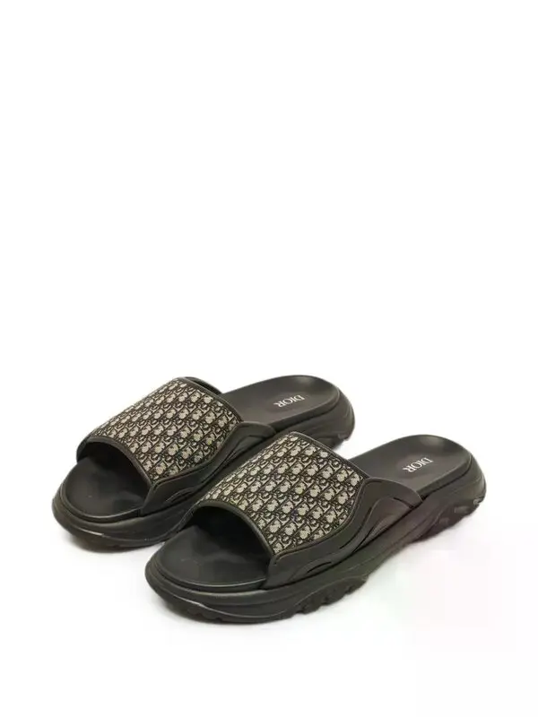 Dior H-town Oblique Slides
