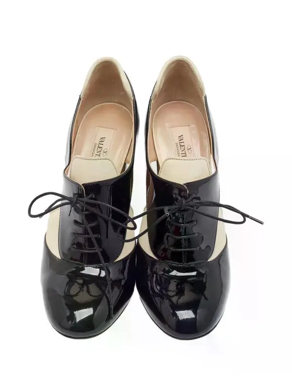 Valentino Garavani Patent Leather Cut-out Pumps