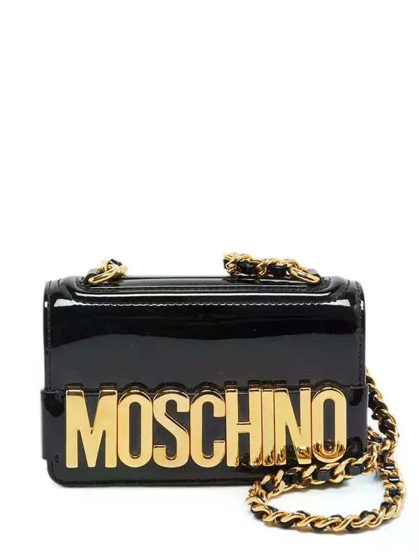 Moschino Logo-flap Crossbody Bag