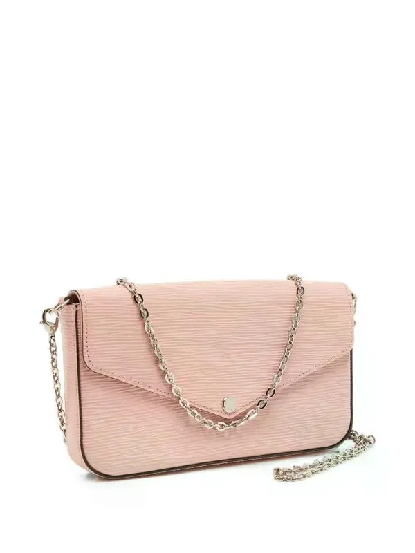 LOUIS VUITTON Félicie Epi Leather Clutch Bag