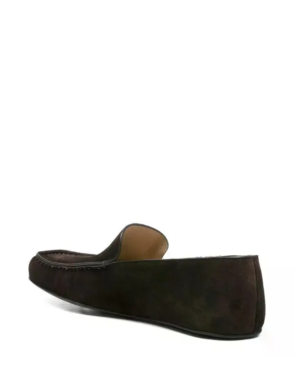 THE ROW Whipstitch-detail Loafers