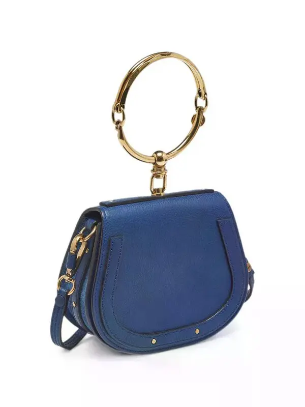 Chloé Small Nile Bracelet Shoulder Bag - Blue