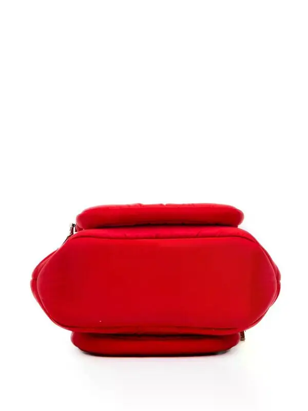 Prada Small Tessuto Pocket Cargo Tote Satchel - Red