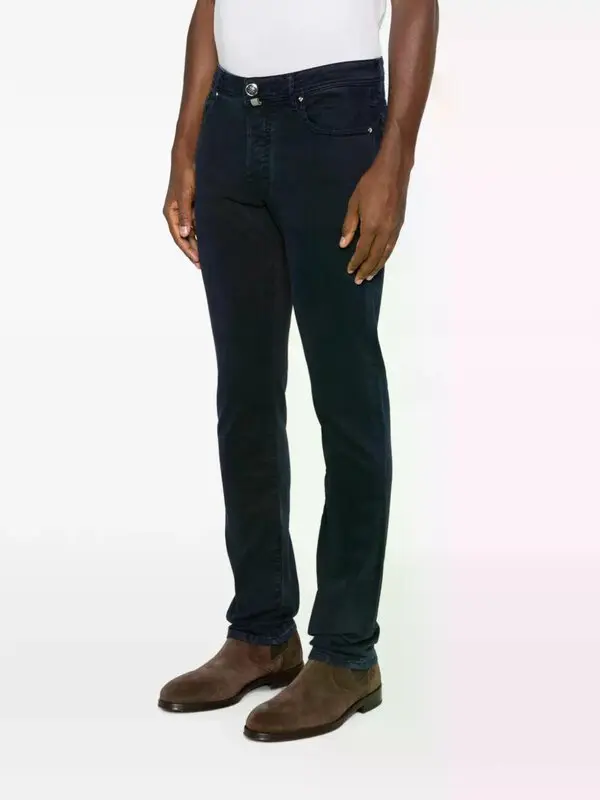 Jacob Cohen Logo-patch Slim-fit Jeans