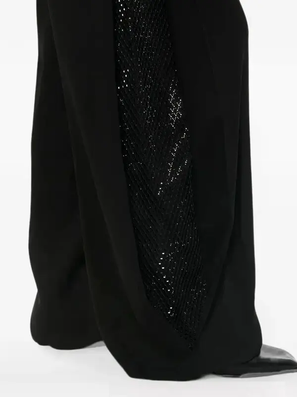 Giorgio Armani Sequin Embellished Palazzo Pants