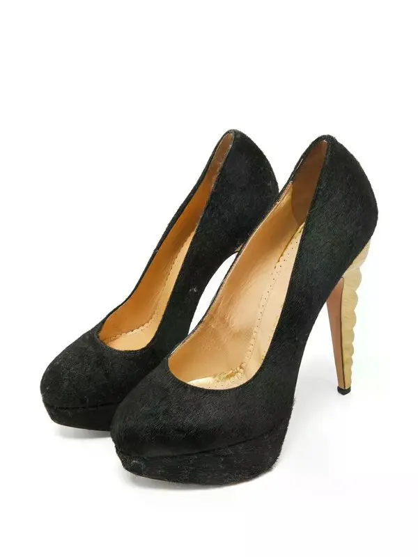CHARLOTTE OLYMPIA Debbie Platform Pumps