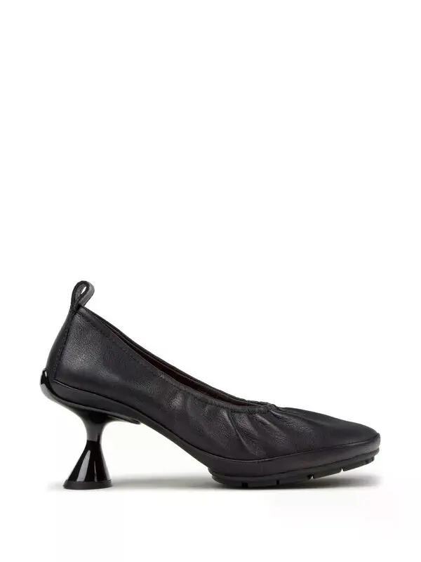 Camper Right Left Leather Pumps - Black
