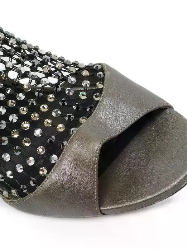 Rene Caovilla Galaxia Lace Sandals