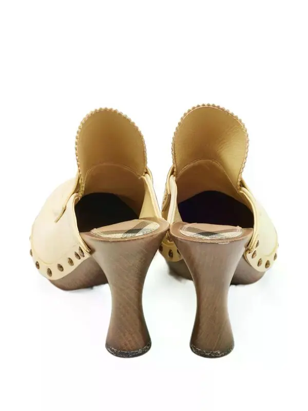 Burberry Porter Stud-trimmed Clogs