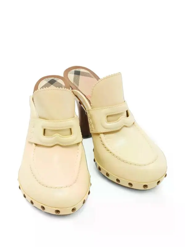 Burberry Porter Stud-trimmed Clogs