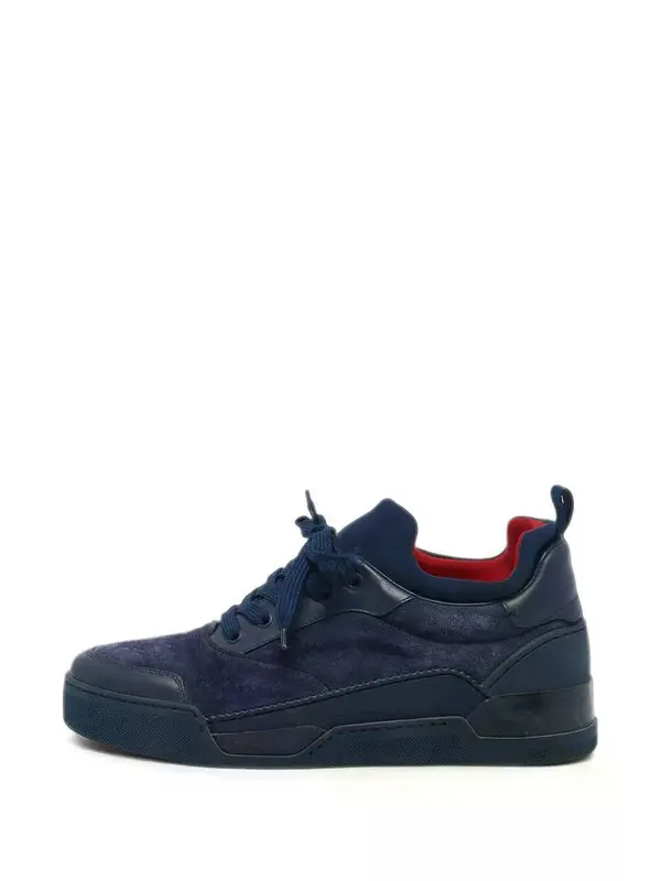 CHRISTIAN LOUBOUTIN Aurelien Low-top Sneakers - Blue