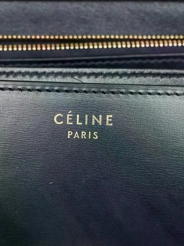 Celine Medium Classic Box Crossbody Bag - Blue