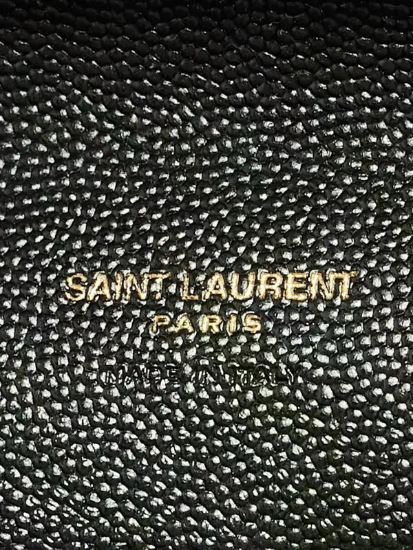 Saint Laurent 2022 Cassandre Matelassé Envelope Clutch Bag
