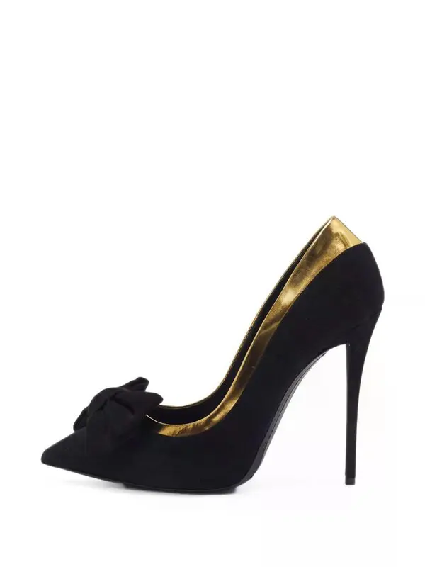 GIUSEPPE ZANOTTI Bow Pointed-toe Pumps