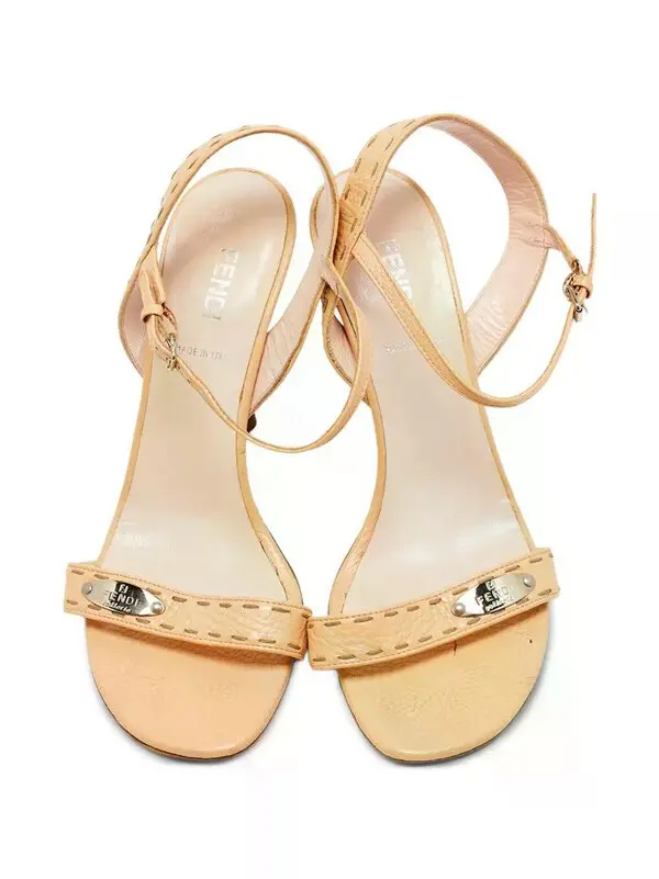 Fendi Selleria Ankle-strap Sandals