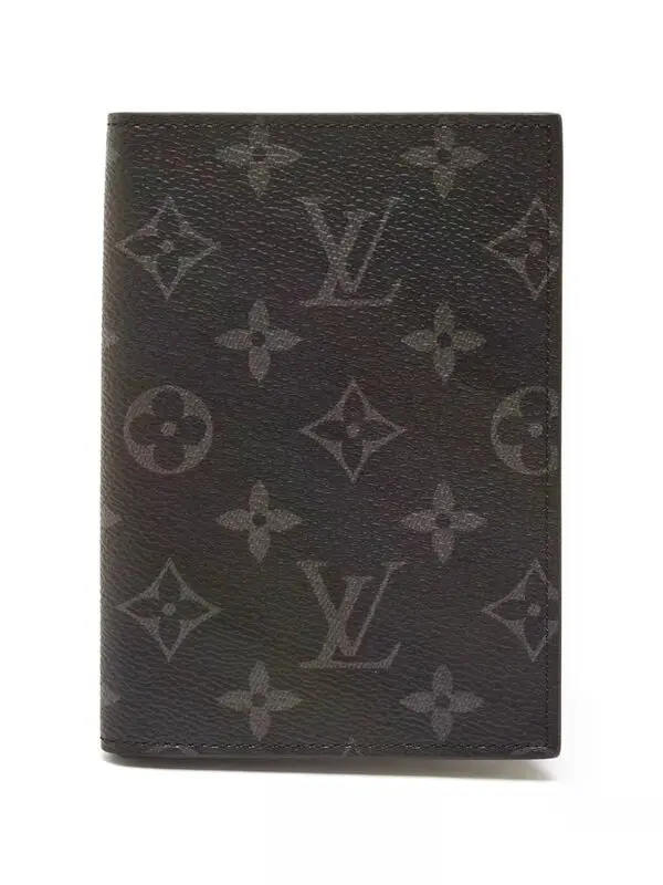 LOUIS VUITTON Monogram Eclipse Passport Cover
