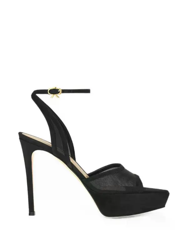 GIANVITO ROSSI Dorotea Platform Sandals - Black