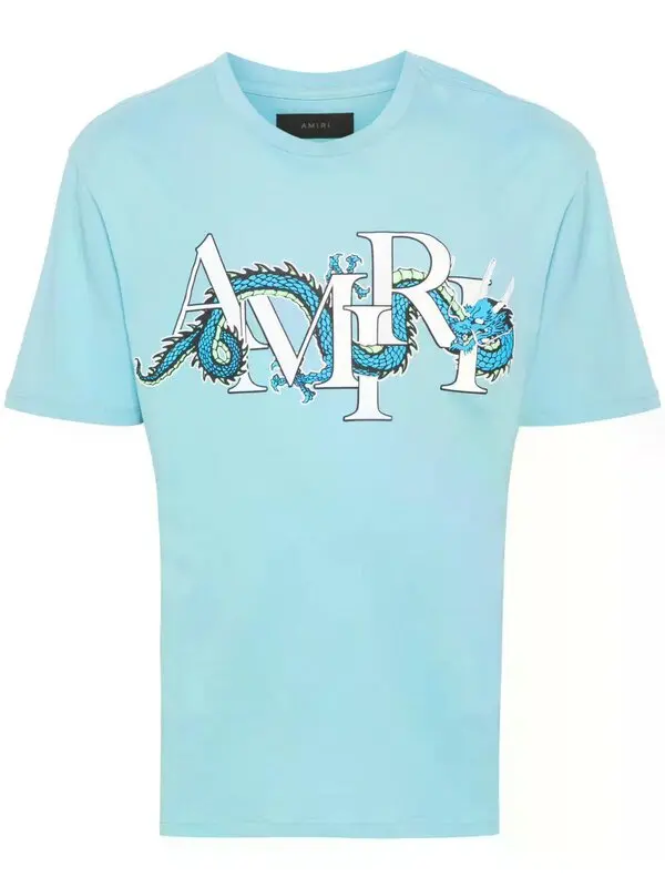 Amiri Logo-print Cotton T-shirt