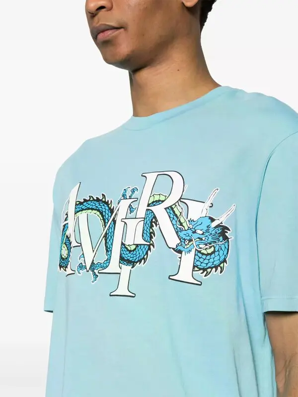 Amiri Logo-print Cotton T-shirt