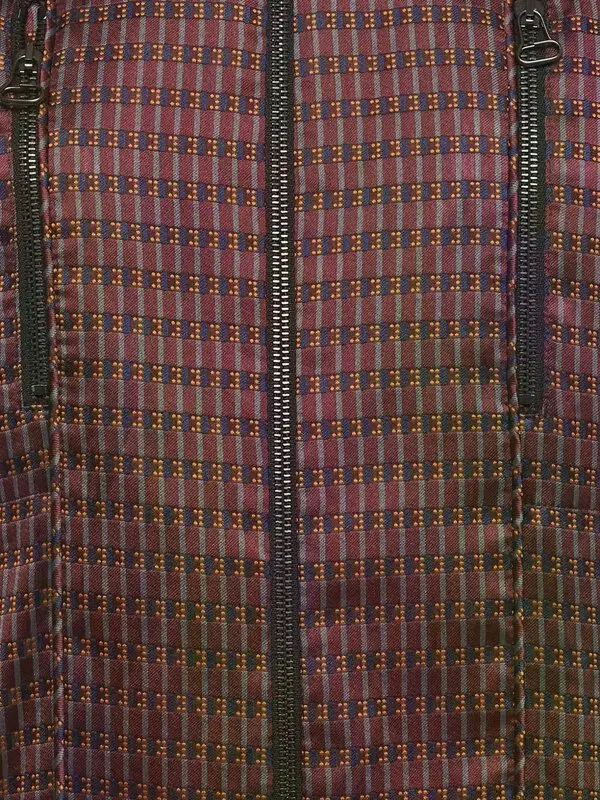 LANVIN Striped Jacquard Bomber Jacket