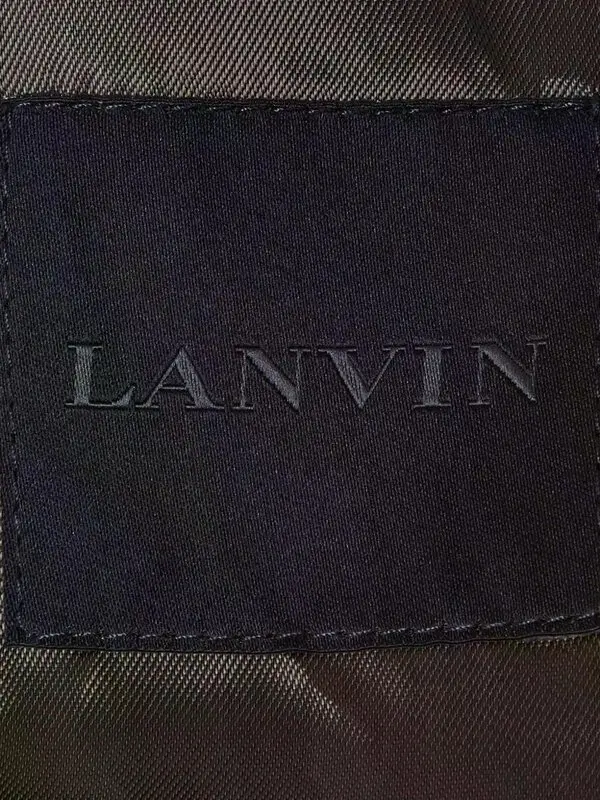 LANVIN Striped Jacquard Bomber Jacket