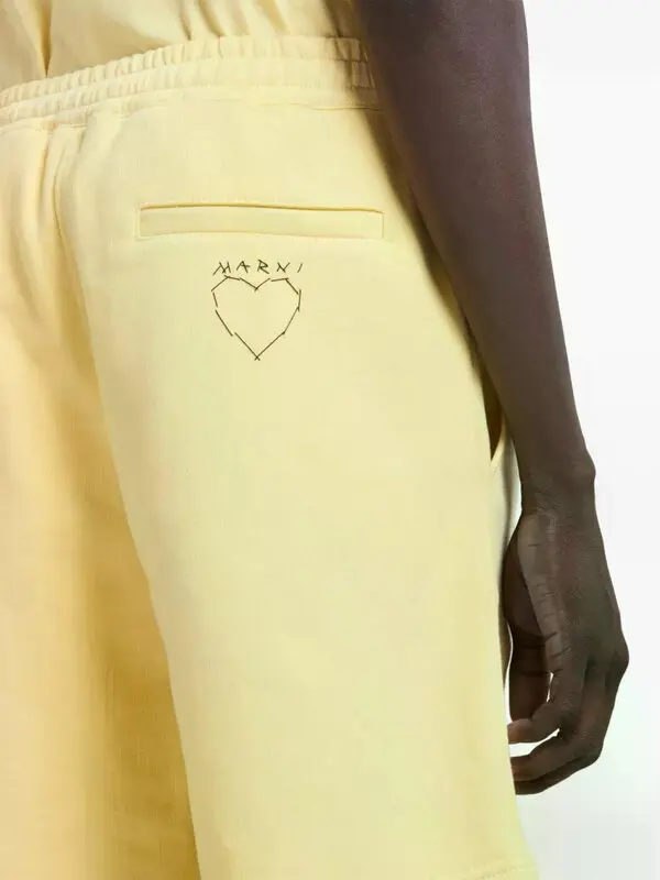 Marni Straight-leg Cotton Shorts