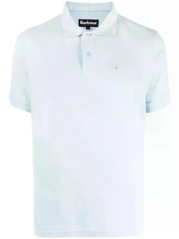 Barbour Embroidered-logo Short-sleeved Polo Shirt