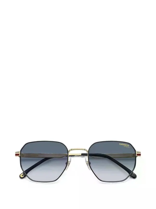 Carrera Eyewear 380 Geometric-frame Sunglasses - Gold