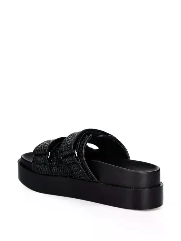 Dkny Piper Touch-strap Woven Slides