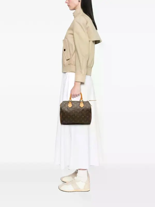 LOUIS VUITTON 2002 Monogram Speedy 25 Boston Bag