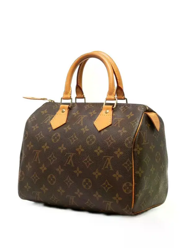 LOUIS VUITTON 2002 Monogram Speedy 25 Boston Bag