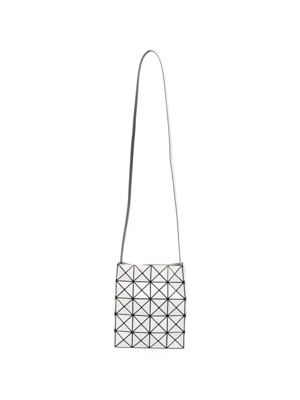 Issey Miyake Geometric-panelled Shoulder Bag - White