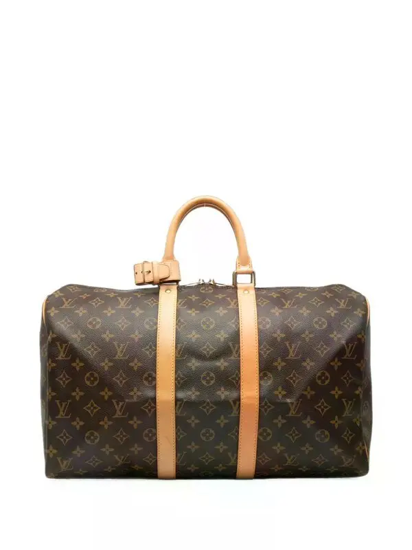 LOUIS VUITTON 2003 Monogram Keepall 45 Travel Bag