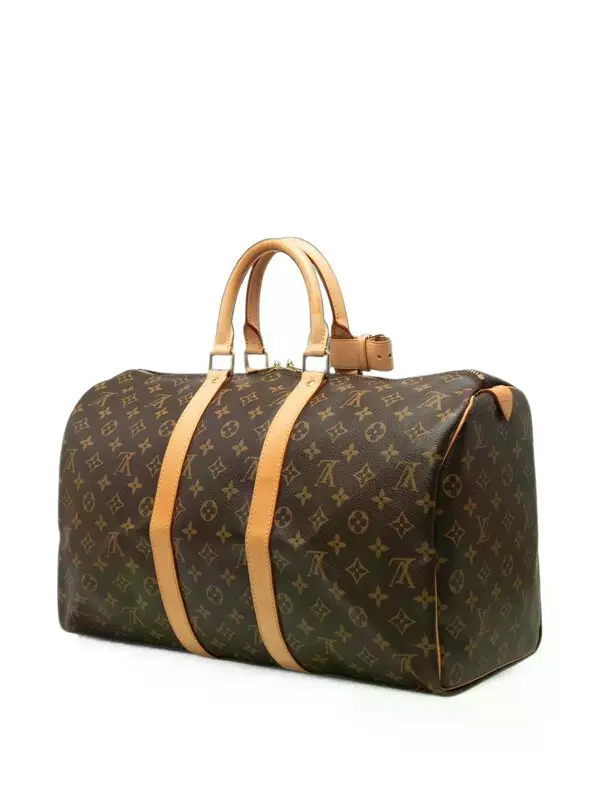LOUIS VUITTON 2003 Monogram Keepall 45 Travel Bag