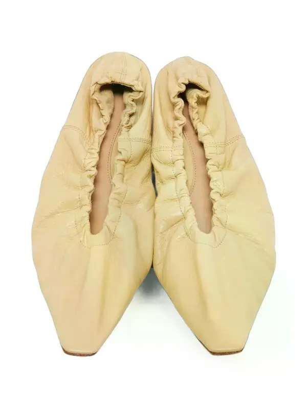 Bottega Veneta Almond Ballet Flats