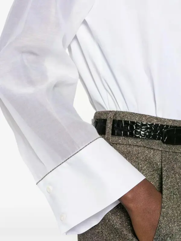 Peserico Sheer Sleeve Shirt