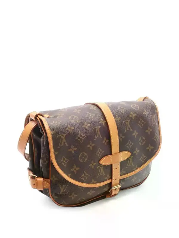 LOUIS VUITTON 1993 Monogram Saumur 30 Crossbody Bag