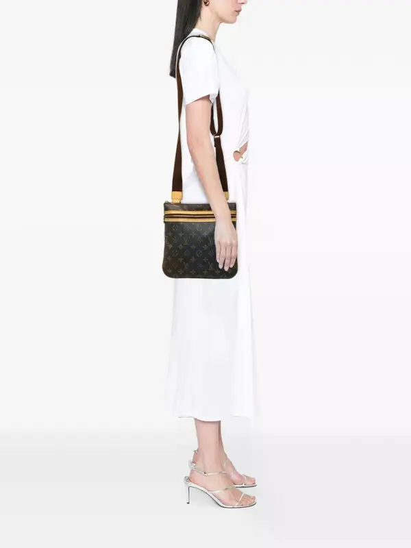 LOUIS VUITTON 2006 Monogram Bosphore Pochette Crossbody Bag