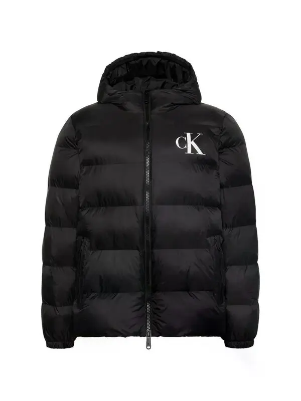 Calvin Klein Logo-print Puffer Jacket