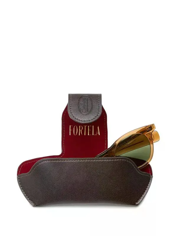 FORTELA Jfk Square-frame Sunglasses With Star Stud Detailing