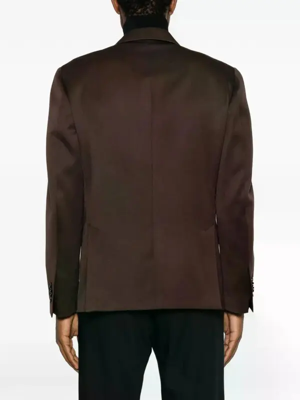 LARDINI Double-breasted Peak-lapel Jacket
