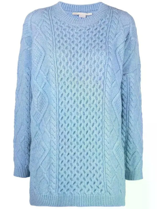 Stella McCartney Aran-knit Oversized Jumper