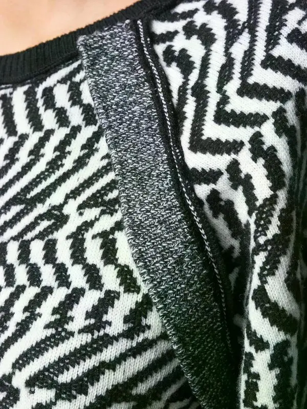 Stella McCartney Herringbone Glitch Sweater