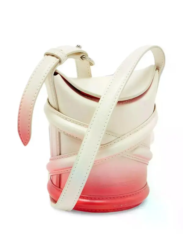 Alexander McQueen Small The Curve Ombré Bucket Bag