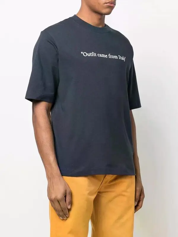 Off-White Logo-print Cotton T-shirt
