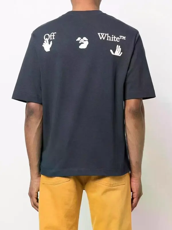 Off-White Logo-print Cotton T-shirt