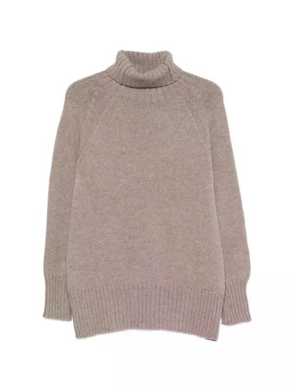 MANZONI 24 Raglan-sleeves Sweater - Brown