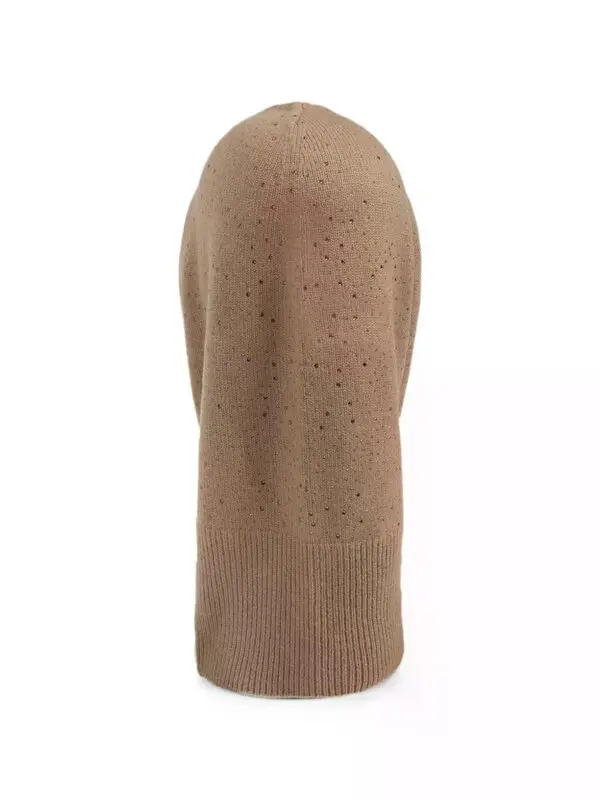 Max Mara Crystal-embellished Balaclava