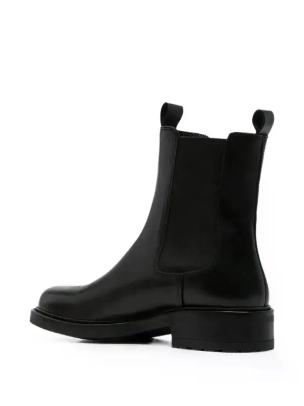 SERGIO MORETTI FIRENZE Elasticated-panel Pull-tab Ankle Boots